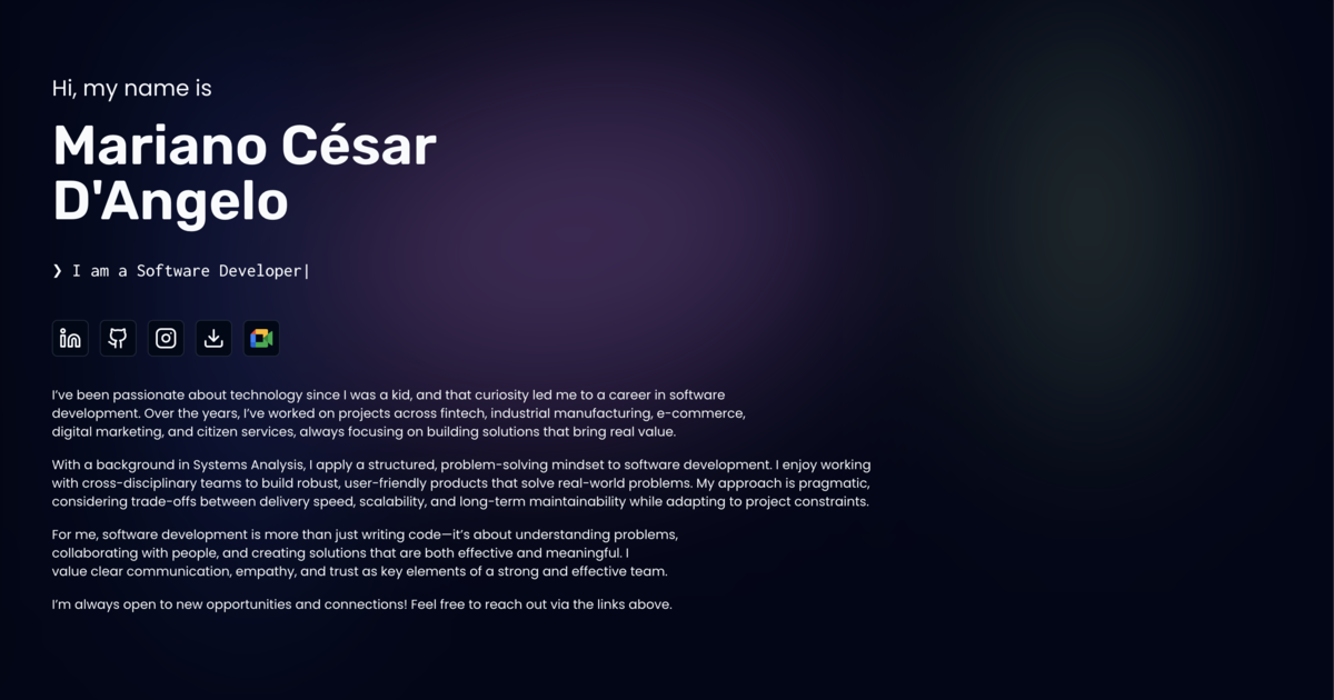 Mariano Cesar D'Angelo